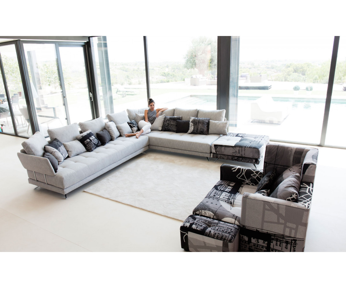 Sofá Modular Fama Pacific - De puff a chaisse longue en un minuto