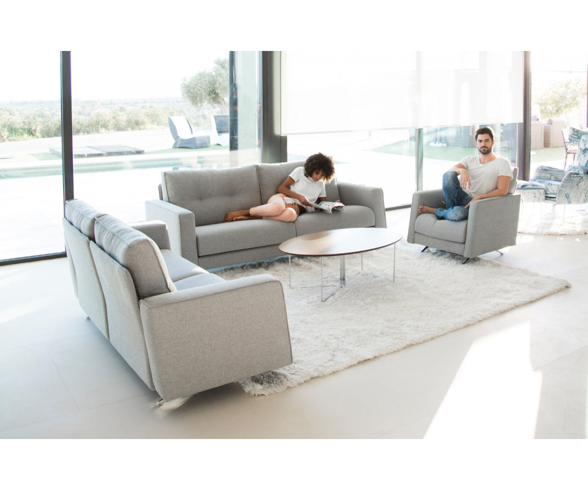 Sofá Modular Fama Bari - Contemporáneo y de formas sobrias